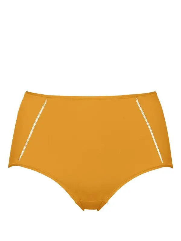 ERES Brina Soyeuse High-waisted Briefs - Yellow