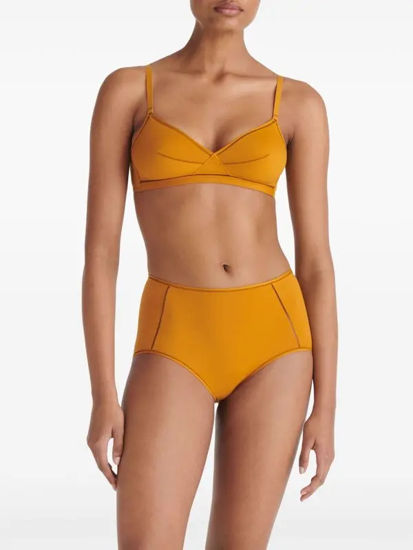 ERES Brina Soyeuse High-waisted Briefs - Yellow