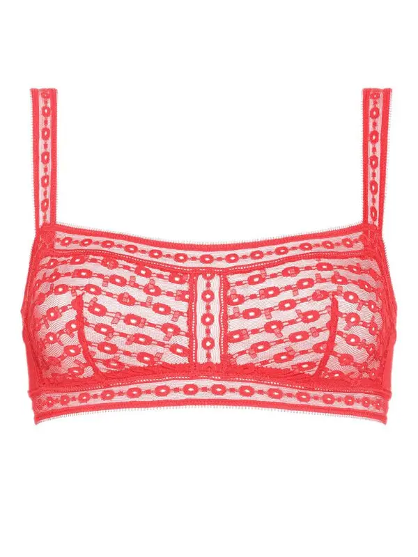 ERES Sublime Crop Top Bra - Red