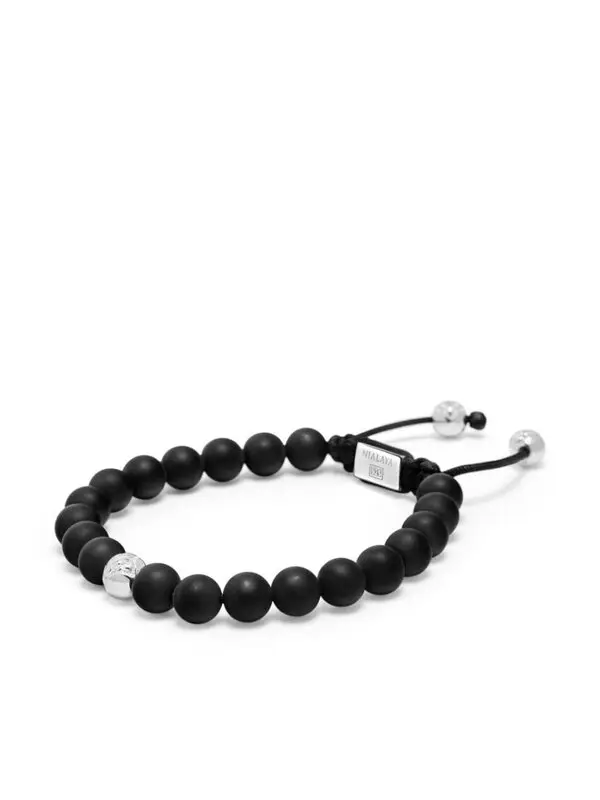 NIALAYA JEWELRY Beaded Bracelet - Black