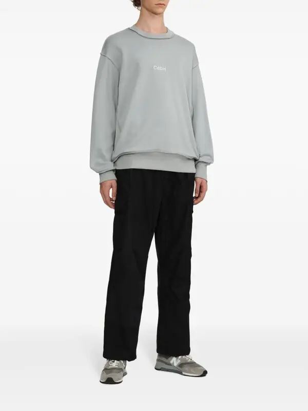 Comme Des Garçons Logo-embroidered Sweatshirt