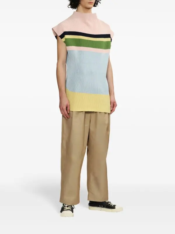 KIKO KOSTADINOV Stripe-pattern Vest