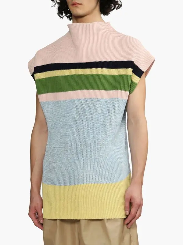KIKO KOSTADINOV Stripe-pattern Vest