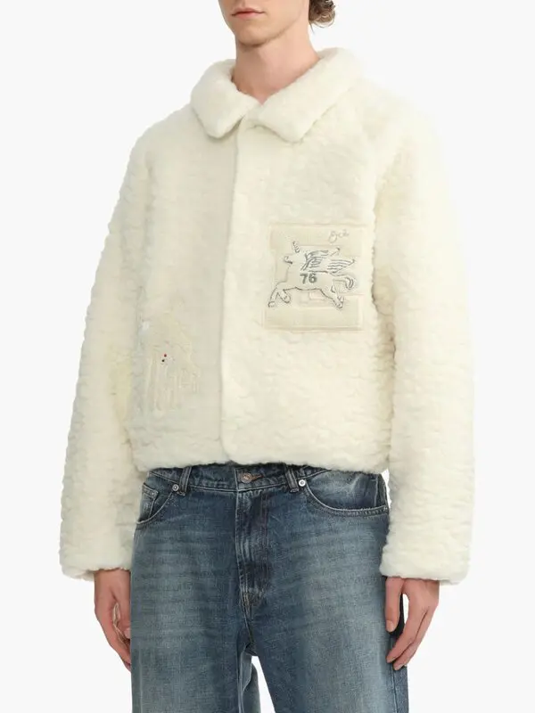 ERL Fleeced Wool Bomber Jacket