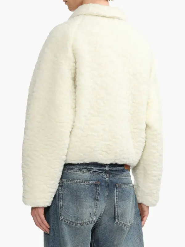 ERL Fleeced Wool Bomber Jacket