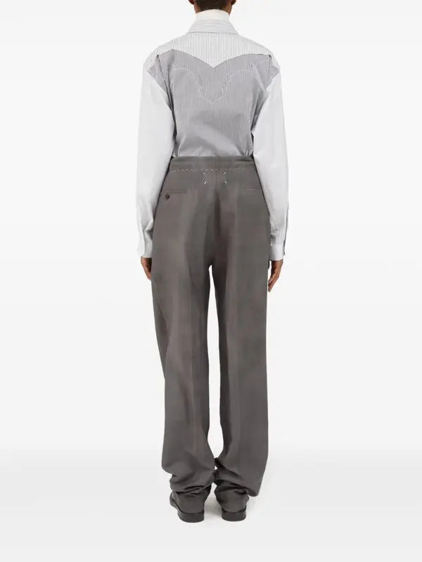 MAISON MARGIELA Drawstring Straight-leg Trousers