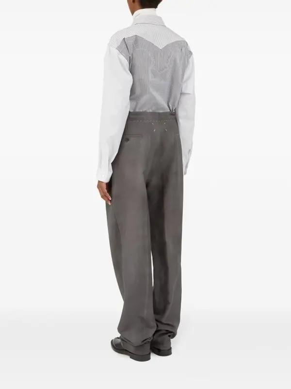MAISON MARGIELA Drawstring Straight-leg Trousers