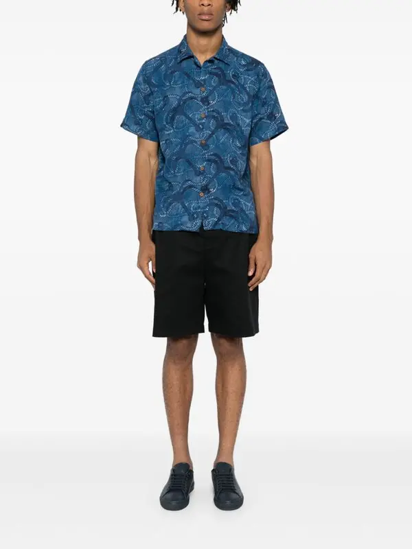 Polo Ralph Lauren Marble Graphic-print Shirt