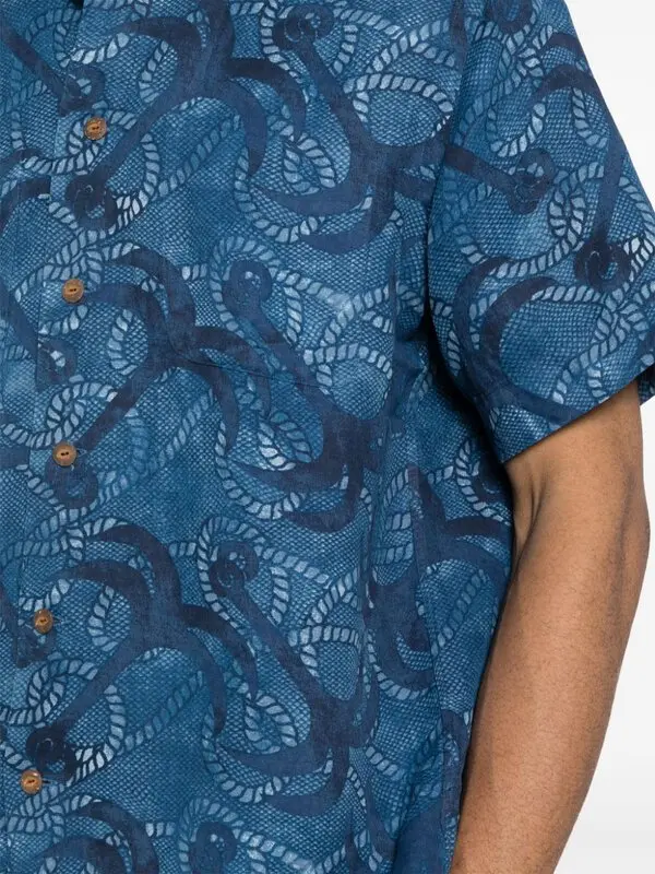 Polo Ralph Lauren Marble Graphic-print Shirt