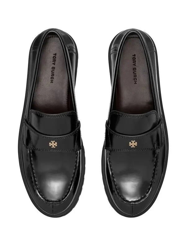 Tory Burch Lug Loafers - Black
