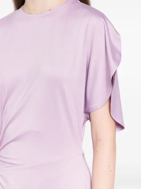 Victoria Beckham Gathered Jersey Dress