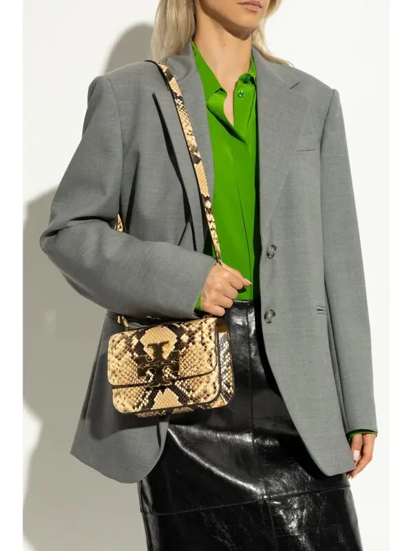 Tory Burch Small Eleanor Exotic Convertible Shoulder Bag