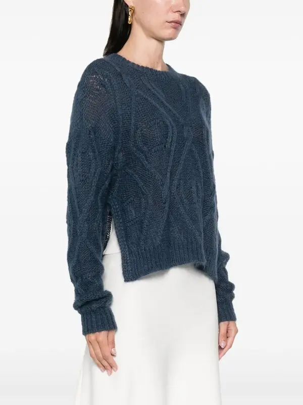 TWINSET Logo-embossed Sweater
