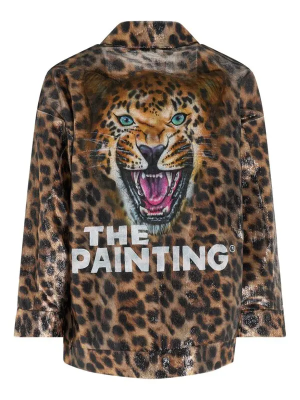 ジャケット・アウター doublet ANIMAL HAND-PRINTED FUR JACKET Doublet Leopard Print Fur Jacket In Brown - 53% Off | Editorialist