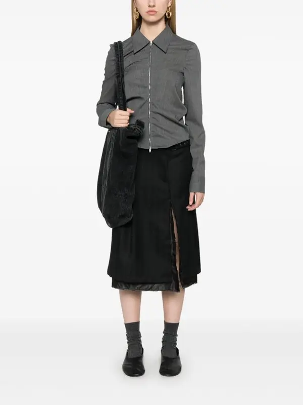 Our Legacy Slim Zip Shirt