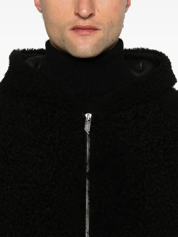 SALVATORE SANTORO Shearling Hooded Jacket