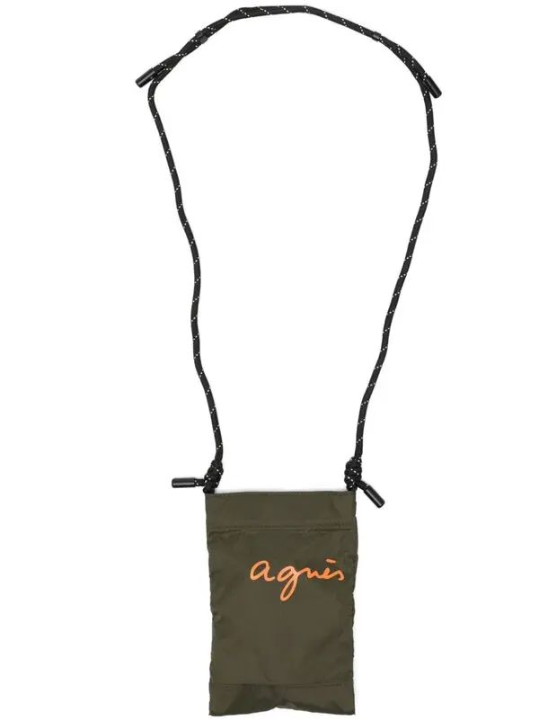 AGNÈS B. Mini Logo Crossbody Bag