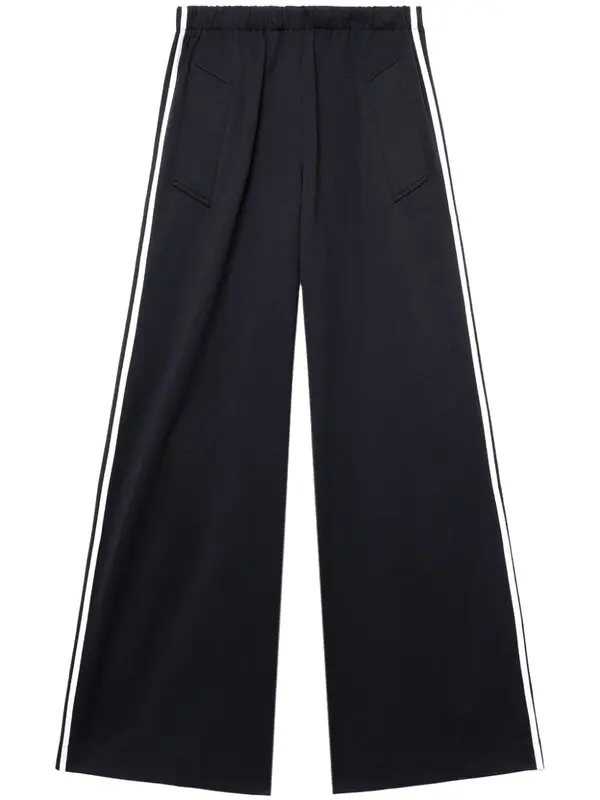 EGONLAB Striped Cotton-blend Track Pants