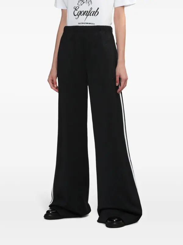 EGONLAB Striped Cotton-blend Track Pants