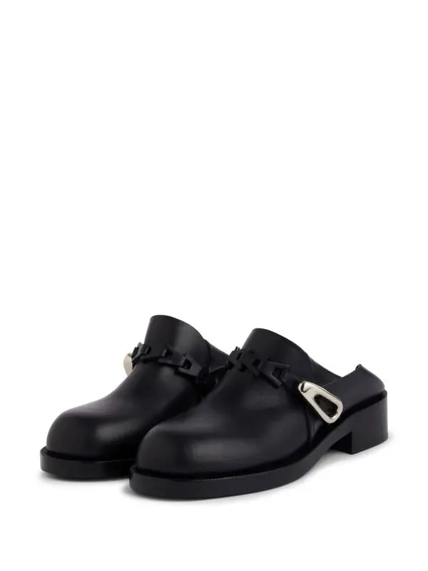Rabanne Leather Mules