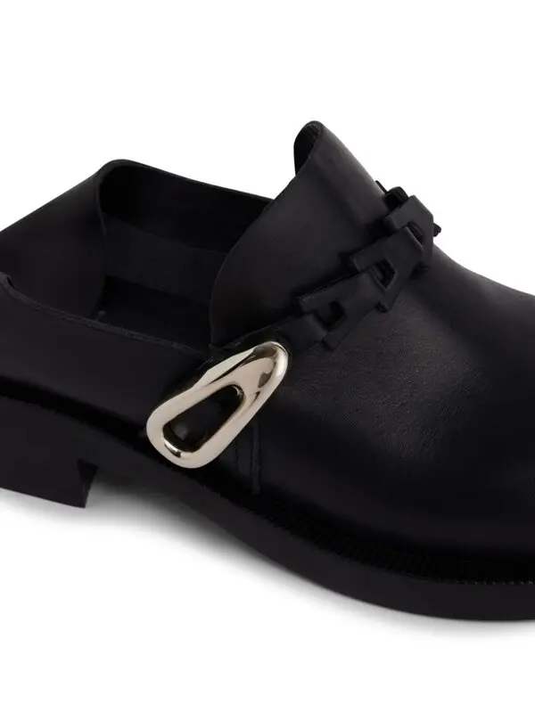 Rabanne Leather Mules