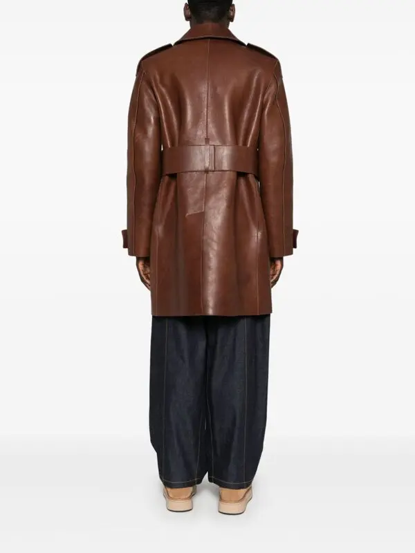 JW Anderson Leather Trench Coat
