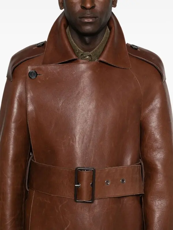 JW Anderson Leather Trench Coat