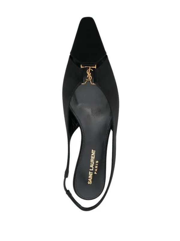 Saint Laurent Babylone Slingback Pumps
