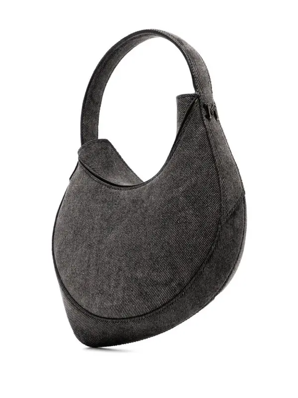 MUGLER Spiral Curve 02 Mini Bag - Grey