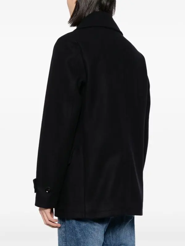 Belstaff Double-breasted Wool-cashmere Coat