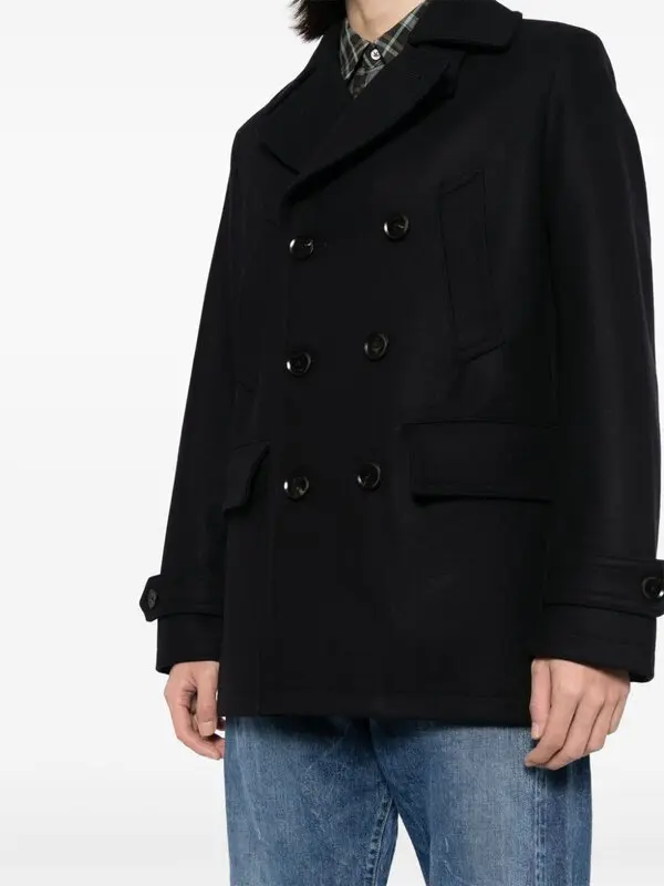 Belstaff Double-breasted Wool-cashmere Coat