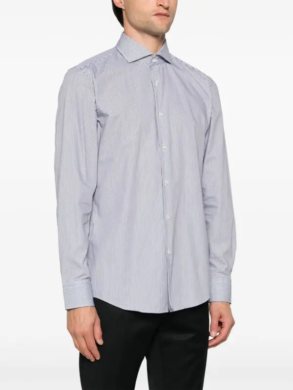 BOSS Striped Shirt - Black