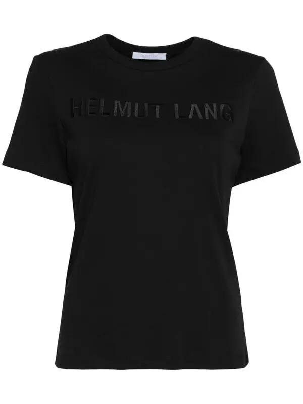 Helmut Lang Logo Slim T-shirt - Black