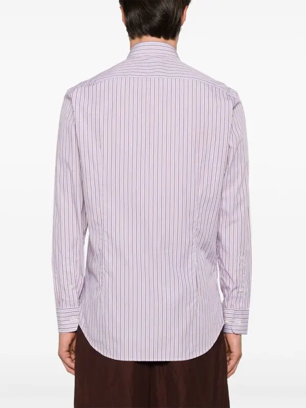 Etro Striped Cotton Shirt - Pink