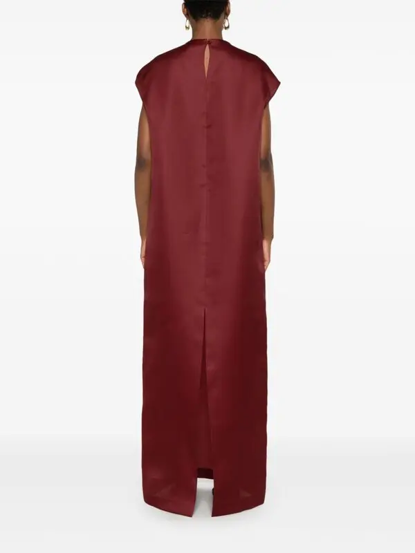 Khaite Lohan Maxi Dress - Red