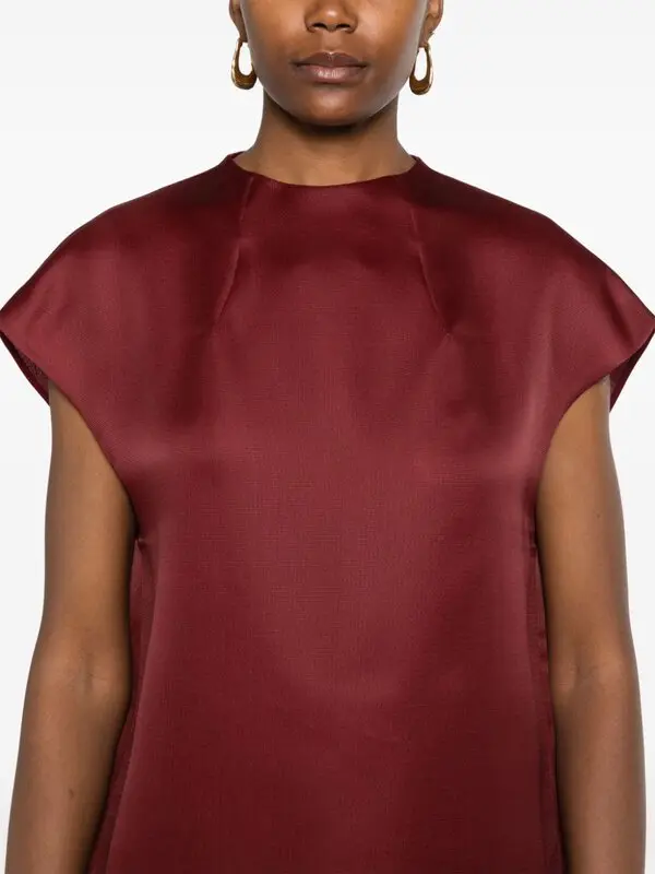 Khaite Lohan Maxi Dress - Red