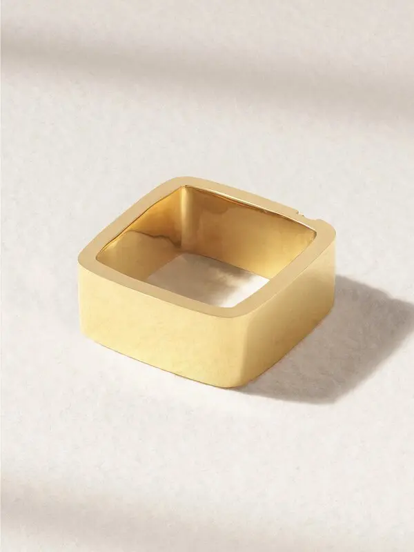 Established Lockdown 18-karat Diamond Ring