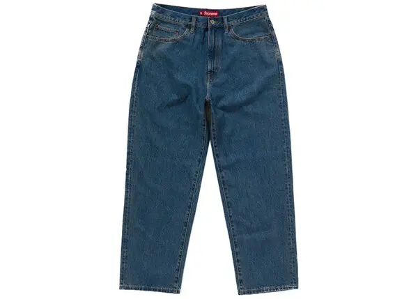 Supreme Baggy Jean - Washed Indigo