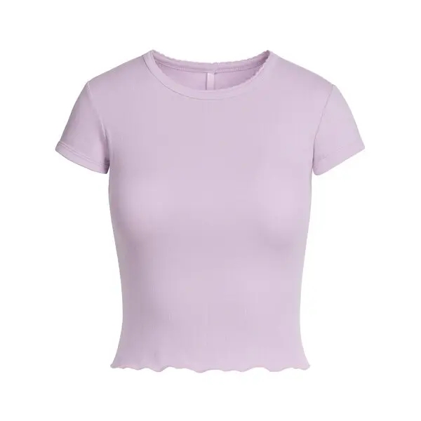 SKIMS Drop Needle Pointelle Baby Tee