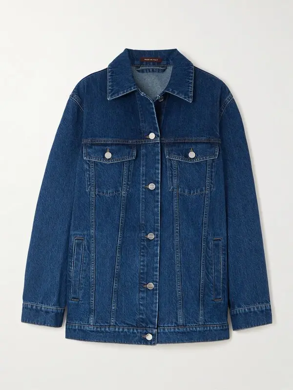 Gucci Oversized Printed Denim Jacket