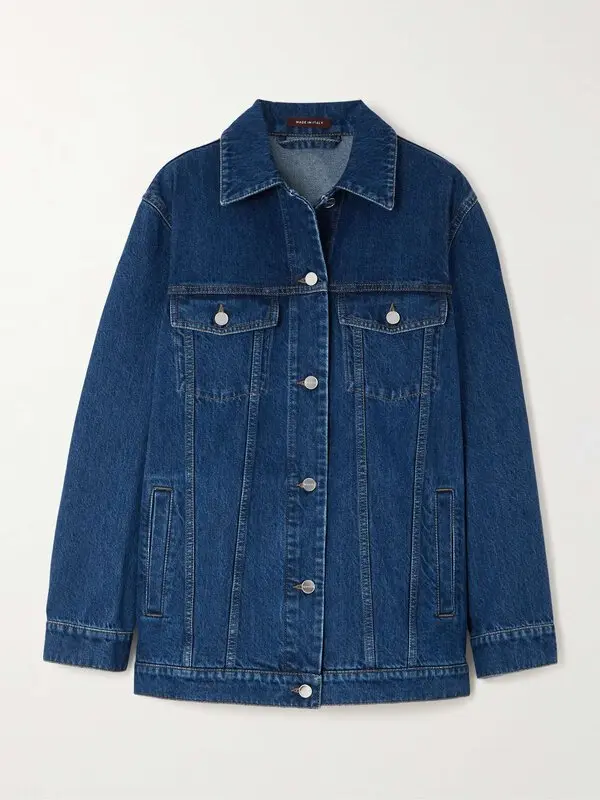 Gucci Oversized Printed Denim Jacket