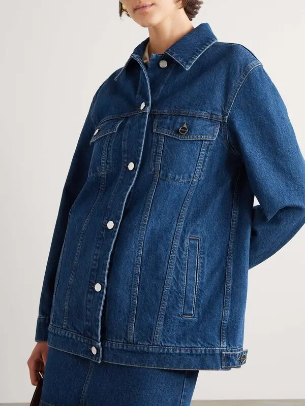 Gucci Oversized Printed Denim Jacket