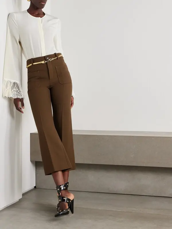 Chloé Lace Trimmed Blouse