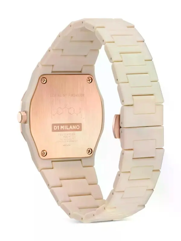 D1 MILANO Polycarbon 37mm Watch - Neutrals