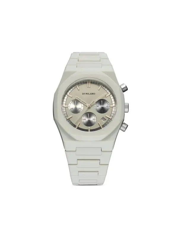 D1 MILANO 40.5mm Polychrono Watch - Neutrals