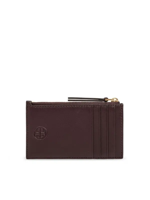 Tory Burch Fleming Soft Wallet - Red