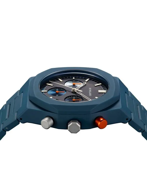 D1 MILANO 40.5mm Chronograph Watch - Black