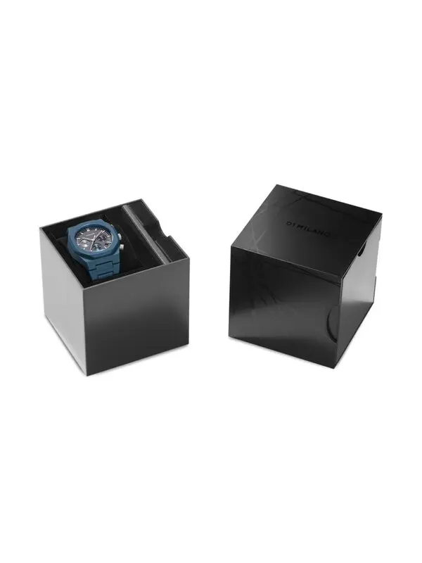 D1 MILANO 40.5mm Chronograph Watch - Black