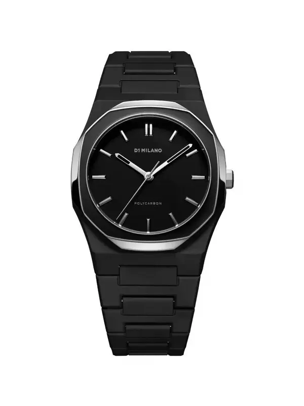 D1 MILANO Polycarbon 37mm Watch - Black