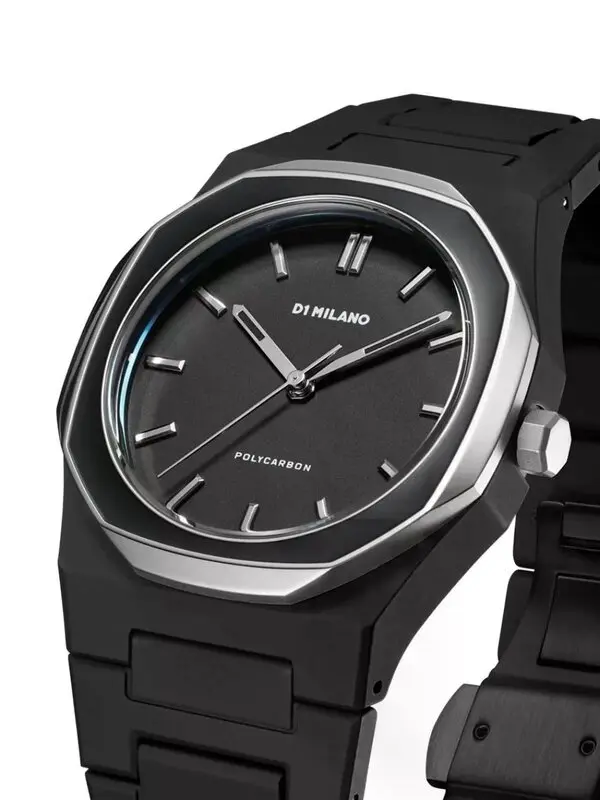 D1 MILANO Polycarbon 37mm Watch - Black
